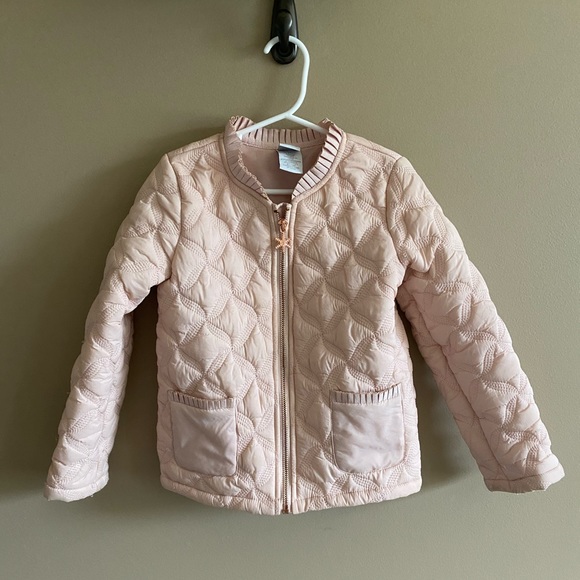 Tahari | Jackets & Coats | Girls Light Pinkrose Gold Puffer Jacket ...
